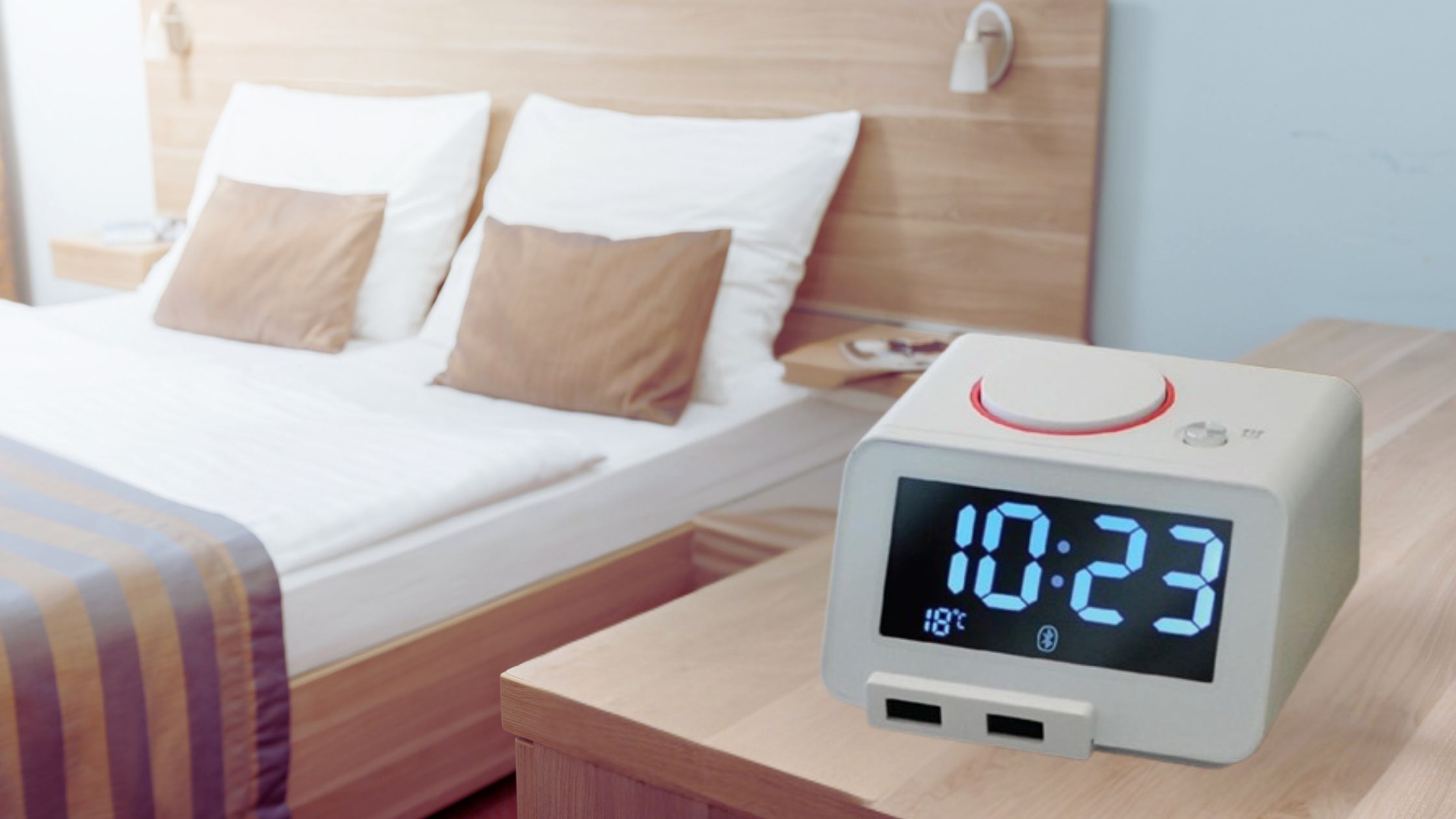 How a Hotel Alarm Clock with USB Can Enhance Guest Experience